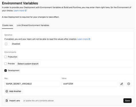 Sensitive Env Var Does Not Get Loaded Locally With Vercel Dev Even If Added To Local Env File