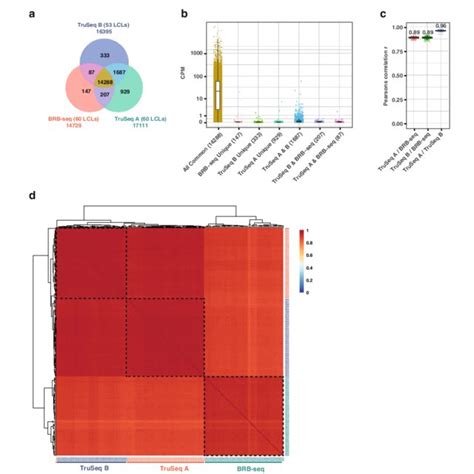 Brb Seq Multiplexing Experiment And Comparison With Truseq A Venn Download Scientific Diagram