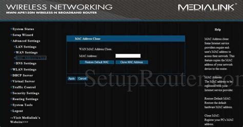 Medialink Router Settings Lopezflorida