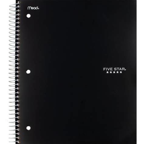 Mead Five Star Wirebound Notebook 3 Subject 72069 1 Frys Food Stores