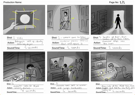 3d Character Animation Storyboard