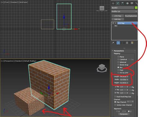 Texture Scale Depends On Object Dimensions Autodesk Community