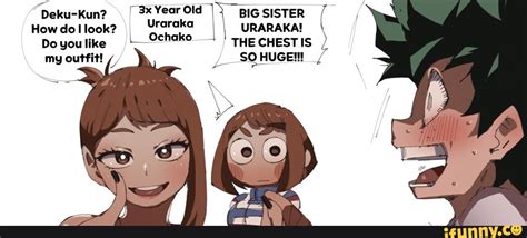 Deku Kun Year Old Sister How Do Look Urarakal Doyoulike The Chest Is