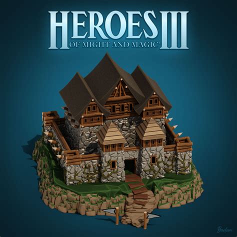 Artstation Heroes Of Might And Magic 3 Tribute Rampart Bodom Hero
