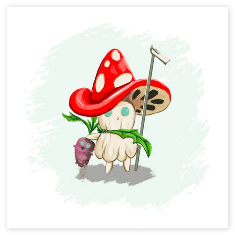 Mushroom Farmer Ink Giant