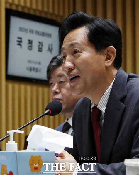 2023 국감 오세훈 김포시 서울 편입론에 곧 시장 만날 것 사회 기사 더팩트