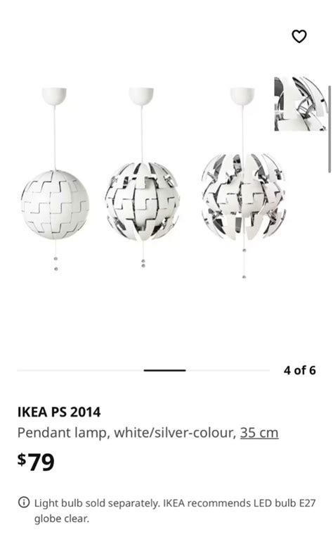 Ikea Light Furniture And Home Living Lighting And Fans Lighting On Carousell