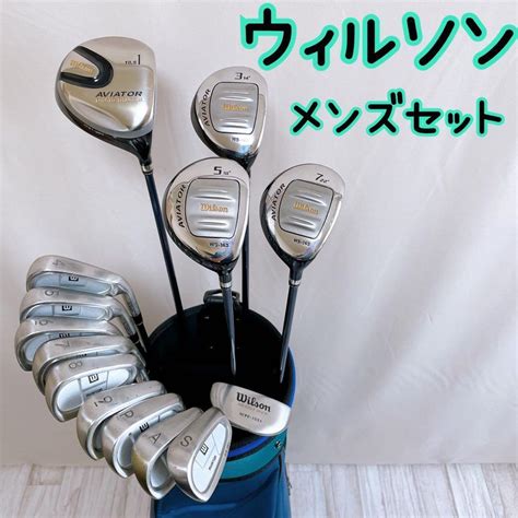 ⛳️初心者にオススメ⛳️ ウィルソン メンズ ゴルフクラブセット By メルカリ