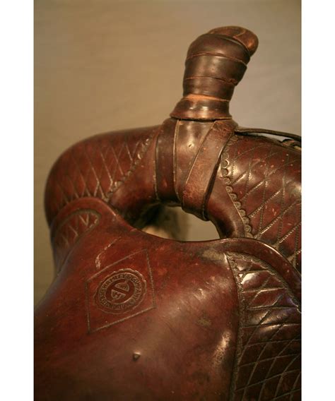 Hamley And Co Saddle Makers Mark Stamped In Seat New Strings And