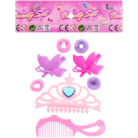 Beauty Set With Crown 8 Piece Type May Vary Fancy Dress Play Sets