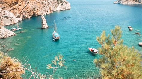 antalya adrasan sahilleri adrasan gezilecek yerler