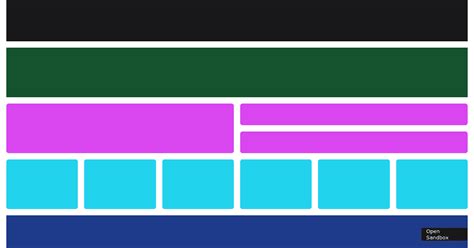 Tailwind Responsive Grid Codesandbox
