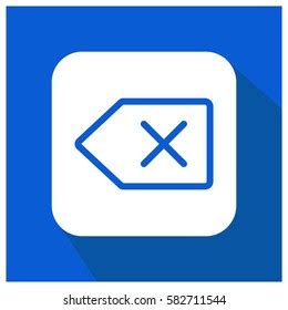 Backspace Icon Design Features Leftpointing Arrow Stock Vector Royalty Free 2294496509