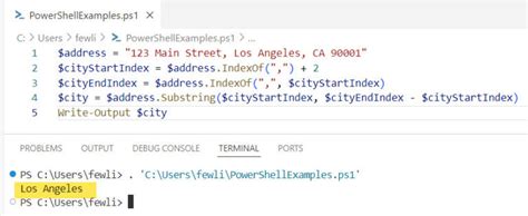 How To Substring In Powershell