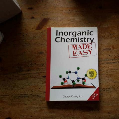 Inorganic Chemistry Made Easy 12 Hobbies And Toys Books And Magazines