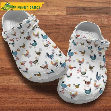 Cartoon Chicken Ts Crocs Clog Shoes Discover Comfort And Style