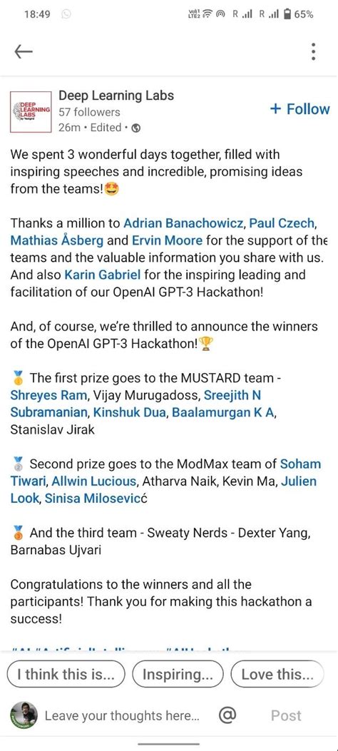 Kinshuk Dua On Linkedin Hi Connections I Would Like To Share Another