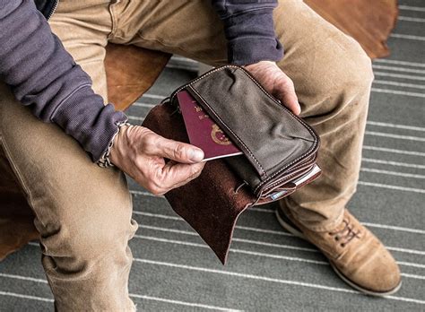 Handmade Leather Mens Cool Long Leather Wallet Bifold Bulky Clutch Wal