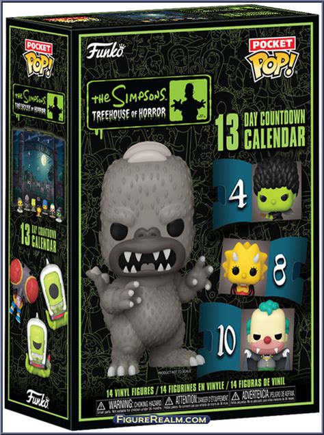 13 Day Treehouse Of Horror Simpsons Pop Advent Calendars Funko Action Figure