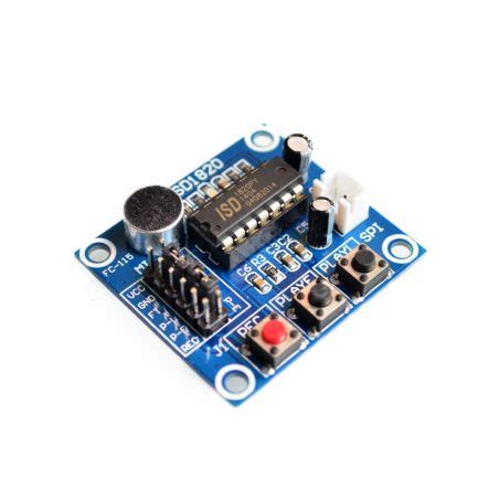 ISD1820 Recording Module Voice Module The Voice Telediphone Module Board With Microphones