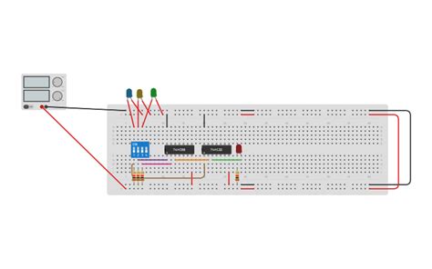 Circuit Design Alarma Tinkercad