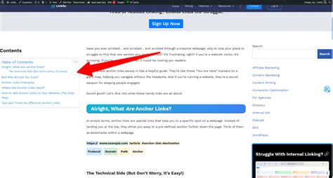 What Are Anchor Links Your Website S Skip To The Good Part Button Linkilo