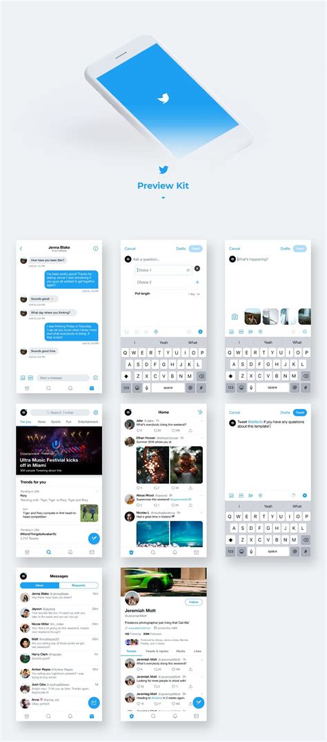 Twitter Ui Kit Artofit