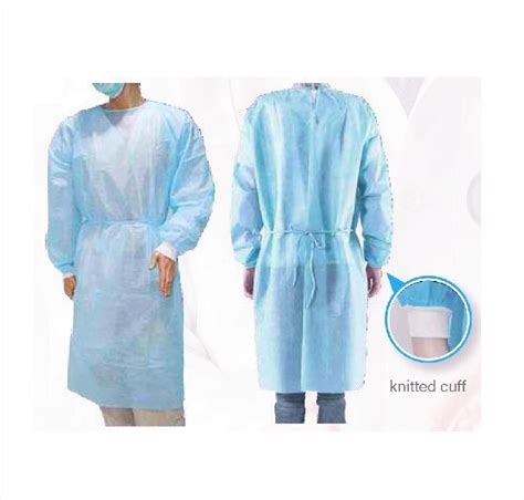 Disposable Surgical Isolation Gown Non Woven 42gsm Ppe Malaysia
