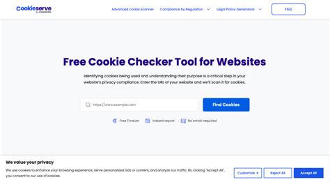 How To Add Cookie Consent To Your Website Cookieserve Free Online Cookie Checker For Websites