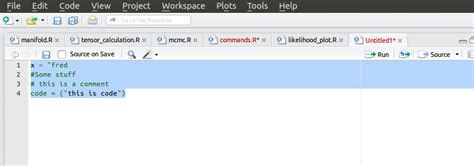 Code Appears As Comments In R Stack Overflow