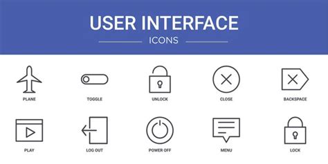Set Outline Web Users Icons User Male Avatar Male Gender Stock Vector By ©free Download 550074664