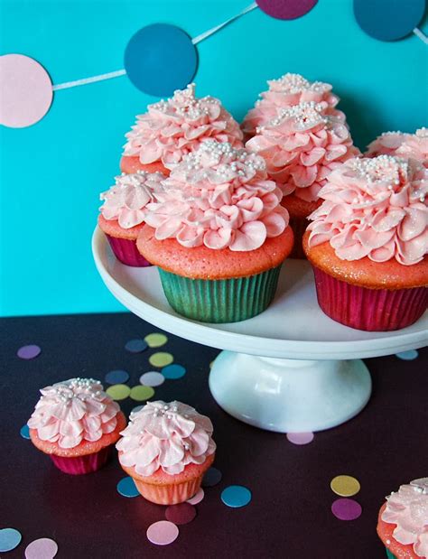 The Bedlam Of Beefy Pink Champagne Cupcakes Recipe From Trophy