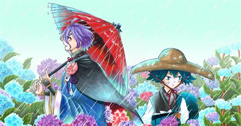 刀剣乱舞 梅雨の庭 シエのイラスト Pixiv