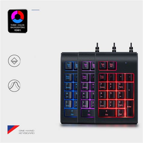 Illuminated Keyboard Numeric Keypad Wired Keypad Financial Backlit