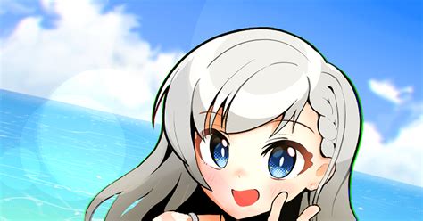 アイドルマスターシンデレラガールズ 水着のはーちゃん 夏凪ソースケのイラスト Pixiv