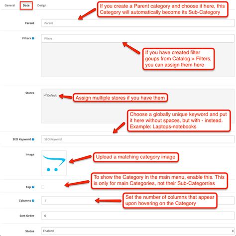 How To Create New Opencart Categories With Seo In Mind Blogs Isenselabs