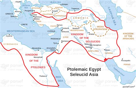 Ptolemaic Egypt Seleucid Asia Bible Map Course Bible Maps