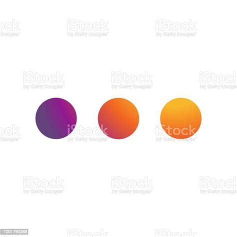 Menu Icon Gradient Color Vector Icon Simple Element Illustration Menu
