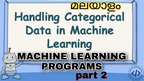 Categorical Values Handling Machine Learning Programs Part 2 Ktubtech Machinelearning