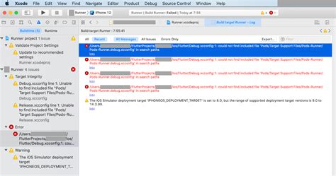 Flutter iOSのシミュレーターで実行エラーになるときの対処法 halzo appdev blog