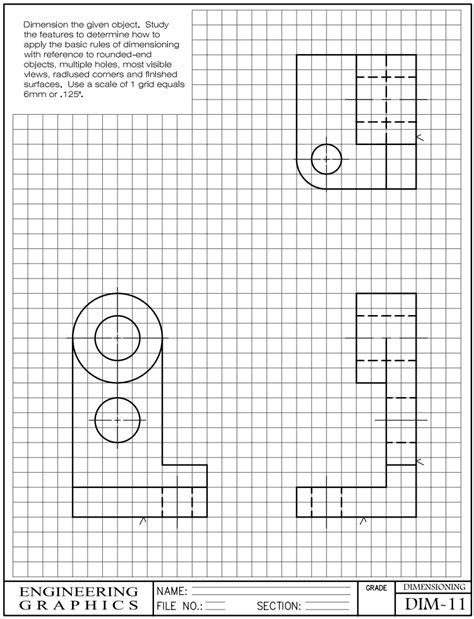 Dimension The Given Object Study The Features To Chegg