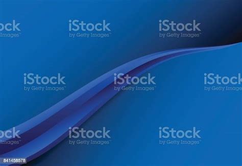 blue gradient curve background material design overlap layer stock