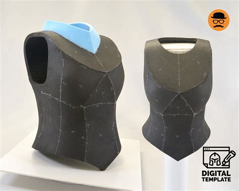 Female Armor Printable Pattern Pattern And Stencils