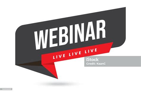 라이브 웨비나 아이콘 온라인 플레이 교육 세미나 인터넷 Streamimg 배너 버튼 벡터 일러스트레이션 스톡 일러스트레이션 로고에 대한 스톡 벡터 아트 및 기타 이미지