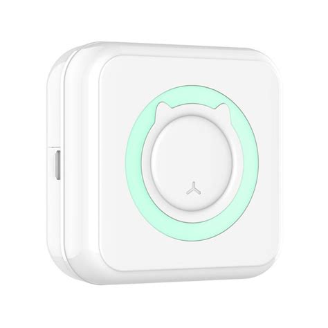 Мини термопринтер портативный беспроводной Bluetooth без чернил для фотографий квитанций заметок