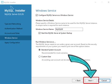 Download And Install MySQL DATA With BARAA
