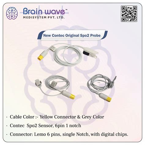 Reusable Contec Original Spo2 Sensor Neonatal At ₹ 851 Piece In Surat