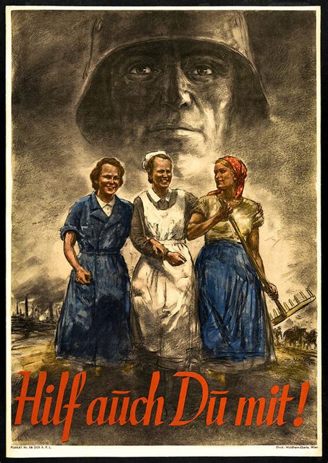 Nazi War Propaganda Poster Photograph By Daniel Hagerman My Xxx Hot Girl