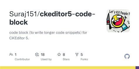 Github Suraj Ckeditor Code Block Code Block To Write Longer