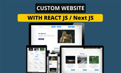 Be Your React Js Or Next Js Web Developer By Nesaran Fiverr